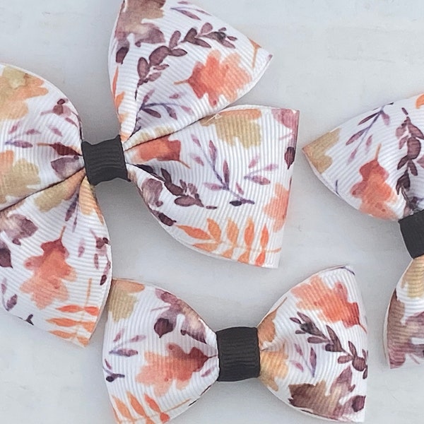 Fall Hair Bow - Etsy