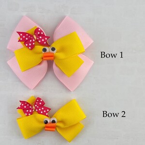 Duck Hair Clip, Rubber Ducky Clip, Girl Hair Clip, Toddler Hair Clip ...