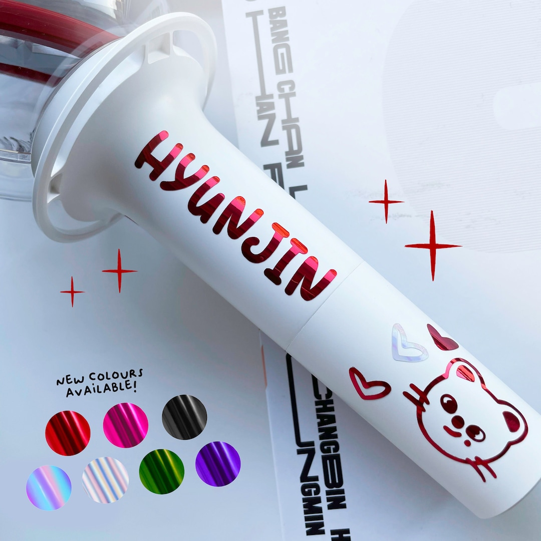 SKZ Stray Kids Lightstick Decals Choose Member - Etsy UK