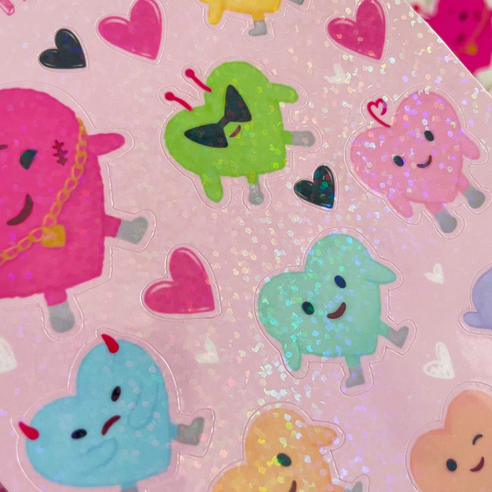 SKZ Maxident Heart Monster Stickers Stray Kids Pipi - Etsy UK