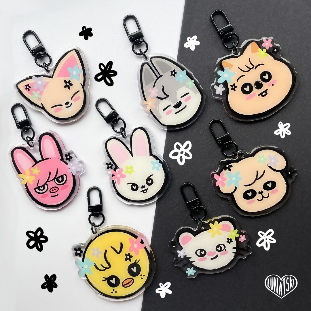 Stray Kids SKZOO Keychains - Etsy