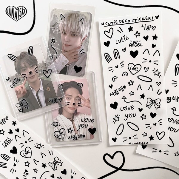 Kpop Polco Deco Stickers - Etsy