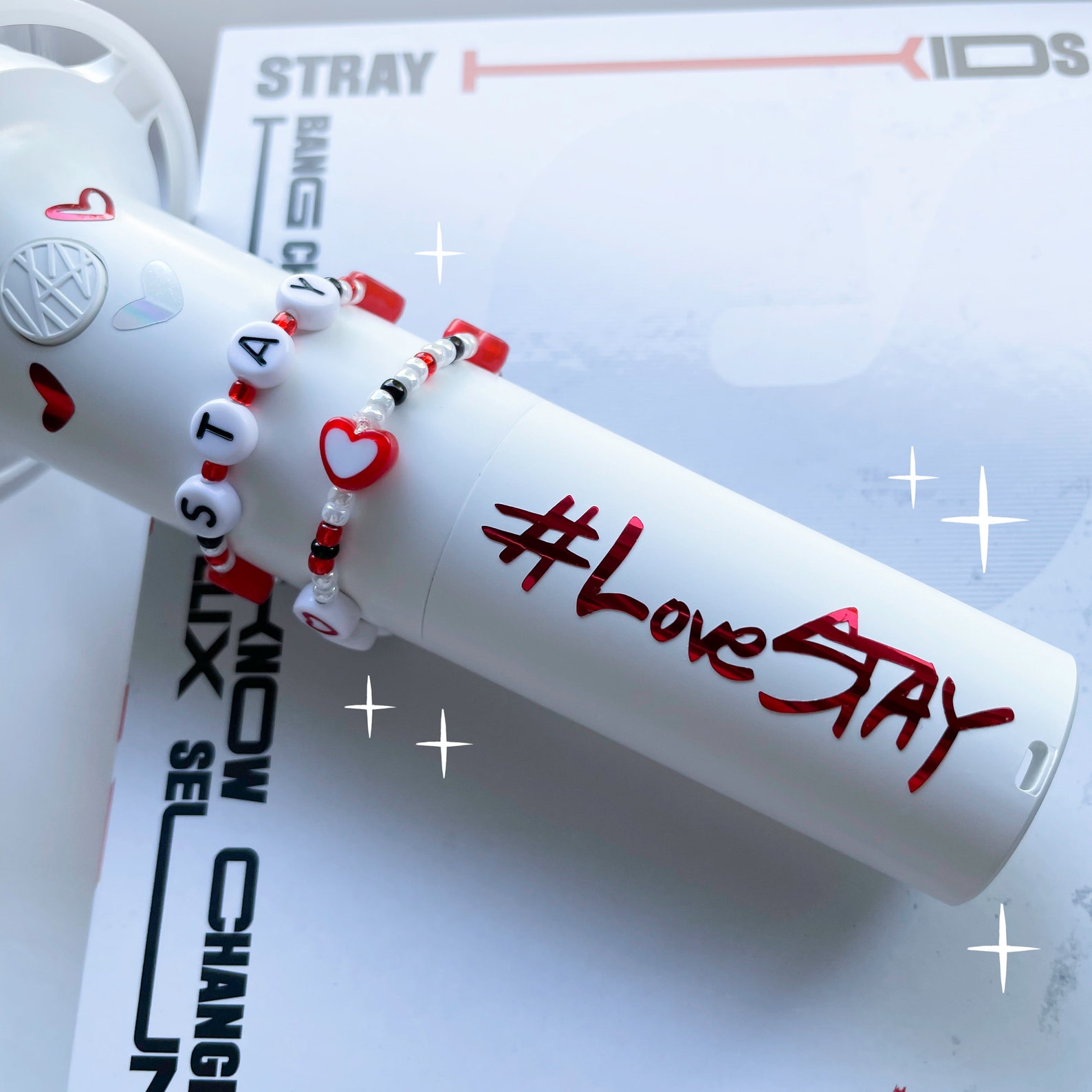 SKZ Stray Kids Lightstick Decal Sticker Love Stay - Etsy UK