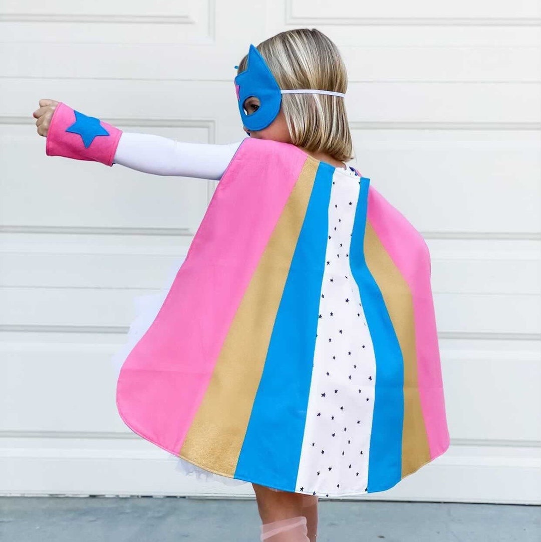Kids Superhero Cape, Gifts for Kids Under 50, Pink Superhero Cape ...