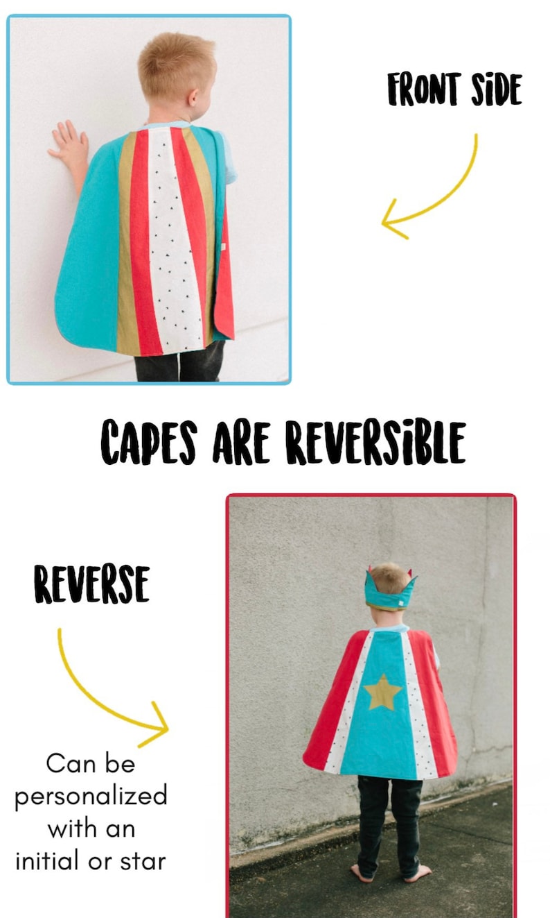Kids Superhero Cape Gifts for Kids Under 50 Red Blue - Etsy