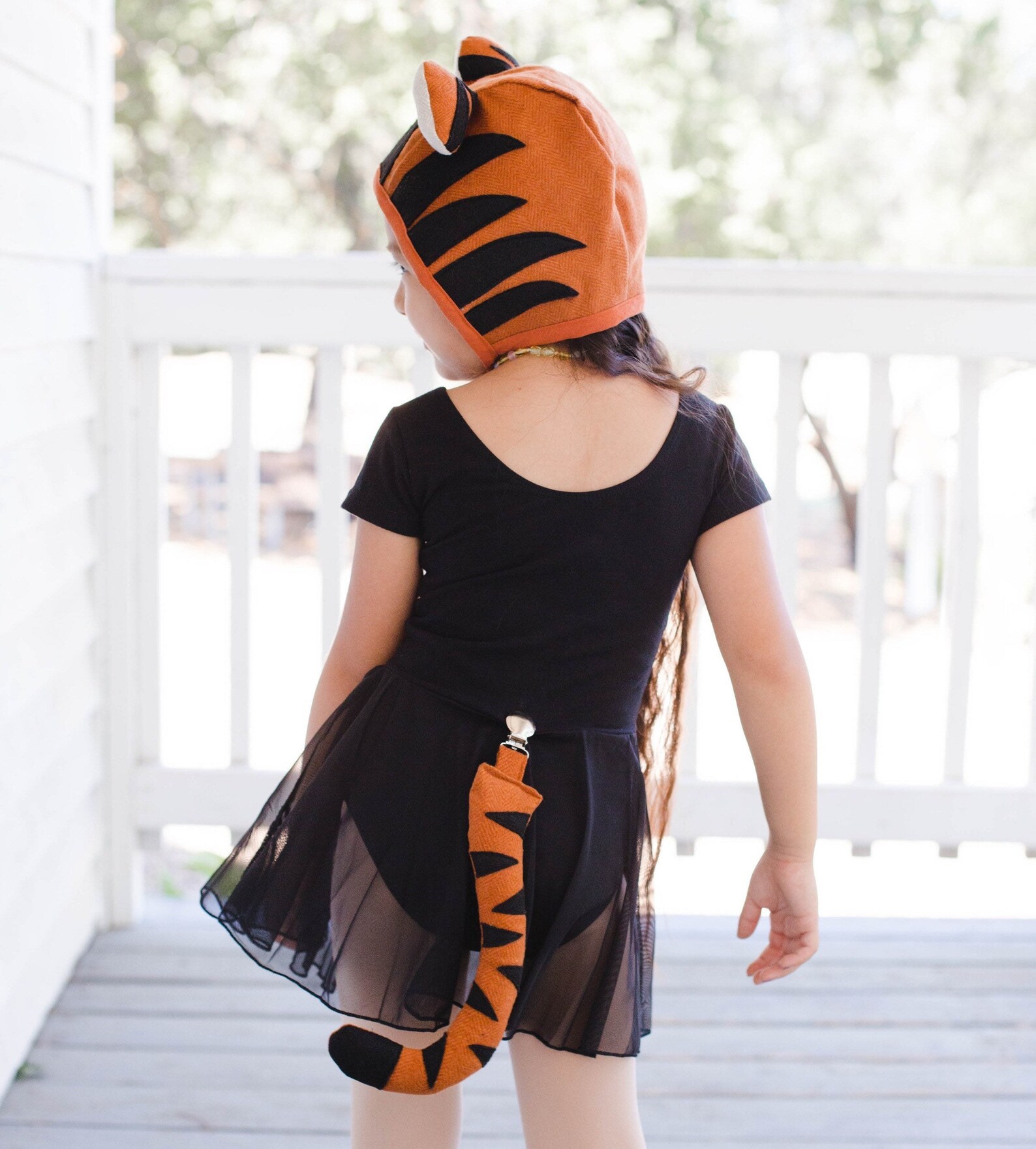 Tiger Costume - Tiger Tail - Tiger Halloween Costume - Tiger Bonnet ...