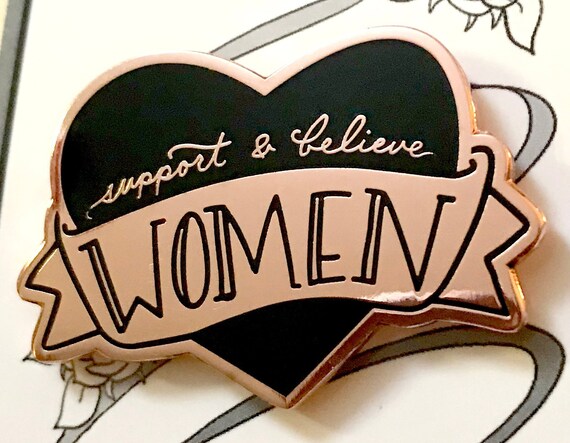 Pro Choice Pin Women's Rights Enamel Lapel Pin Metoo | Etsy