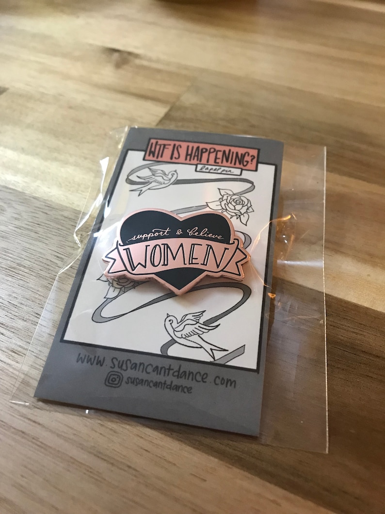 Pro Choice Pin Women's Rights Enamel Lapel Pin Metoo | Etsy