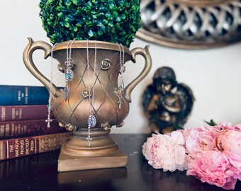 Patron Saint of Healing Cancer. Labradorite Rosary. Encouraging Gift ...