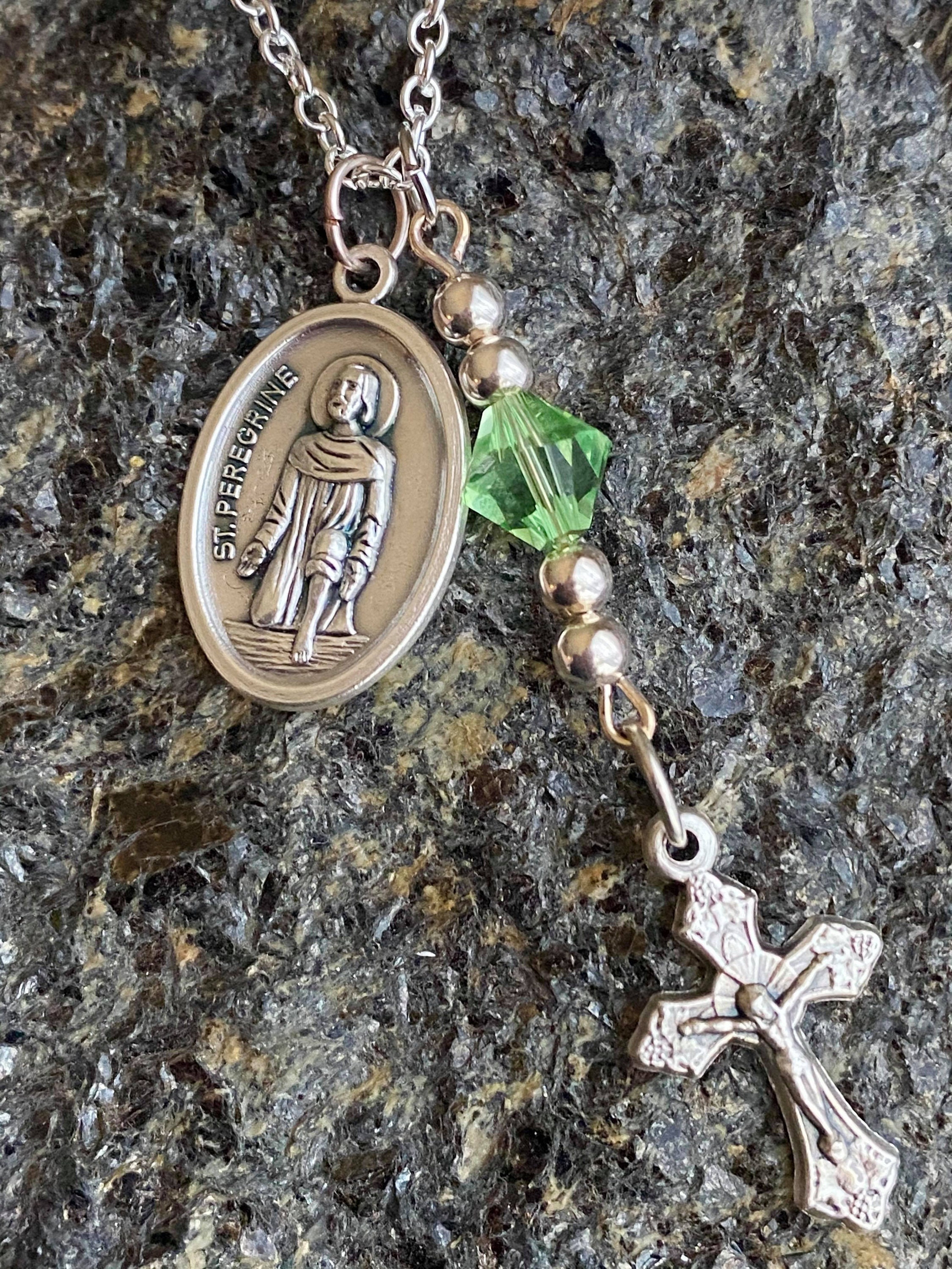 Patron Saint of Healing Cancer. Encouraging Gift Set. St. Peregrine ...