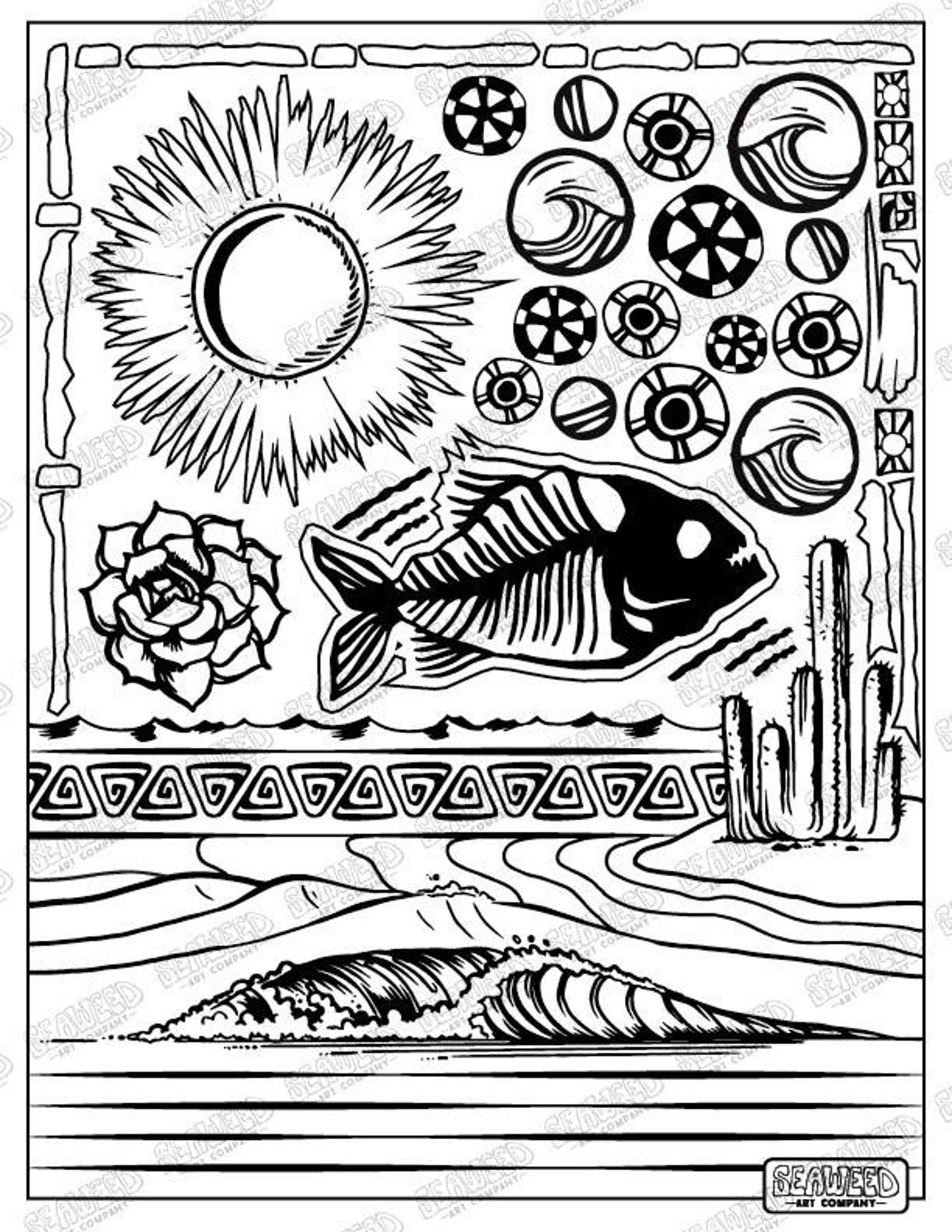 Coloring Pages Set 2 - Etsy