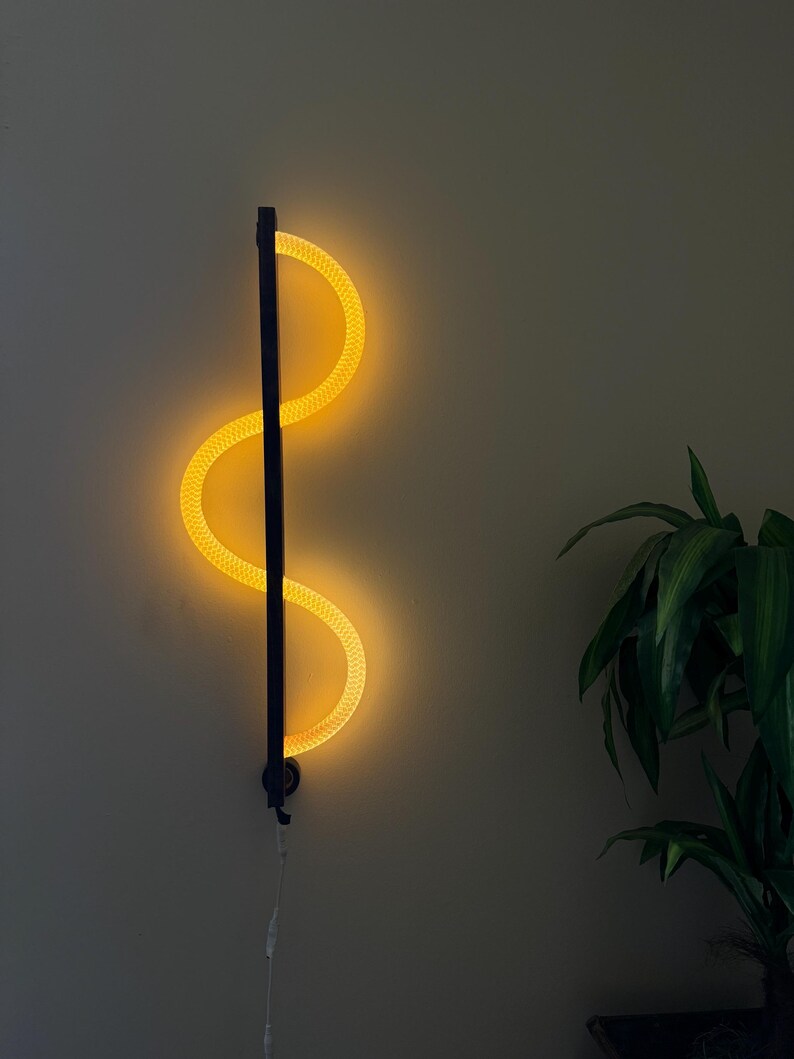 LED Rope Scone Light - Etsy