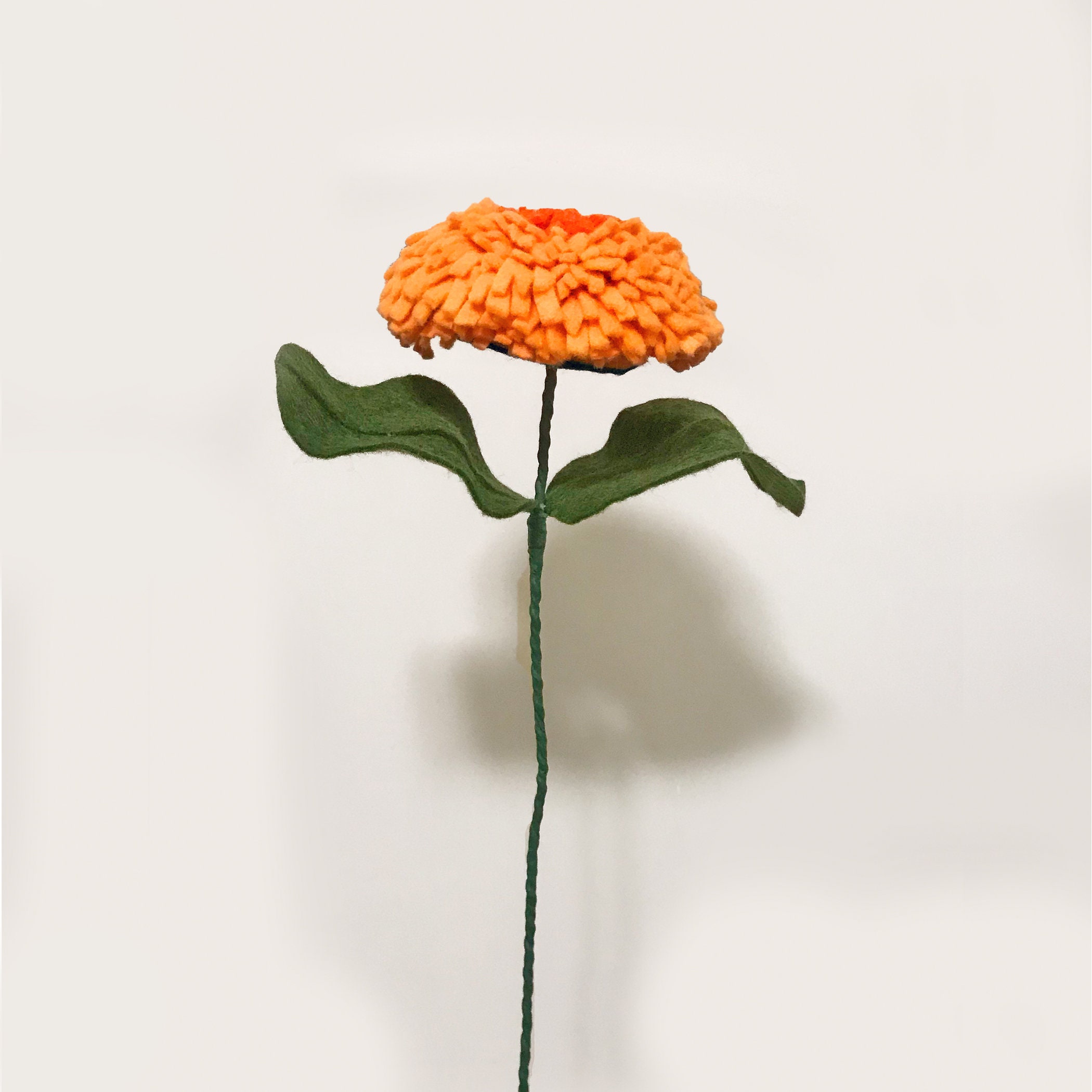 Giant Fall Mums Felt Flowers in Fuchsia Yellow or Orange for - Etsy