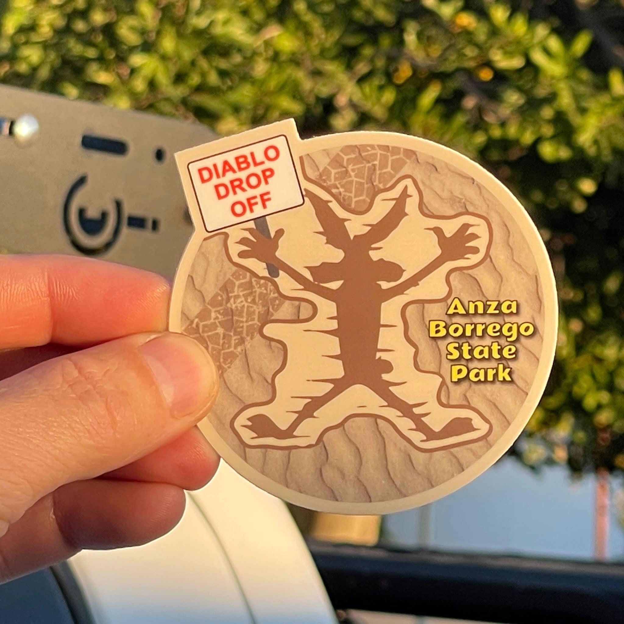Diablo Drop-off Sticker - Etsy