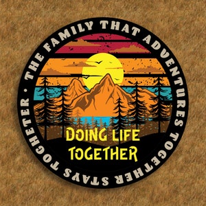Family Adventure Sticker - Etsy