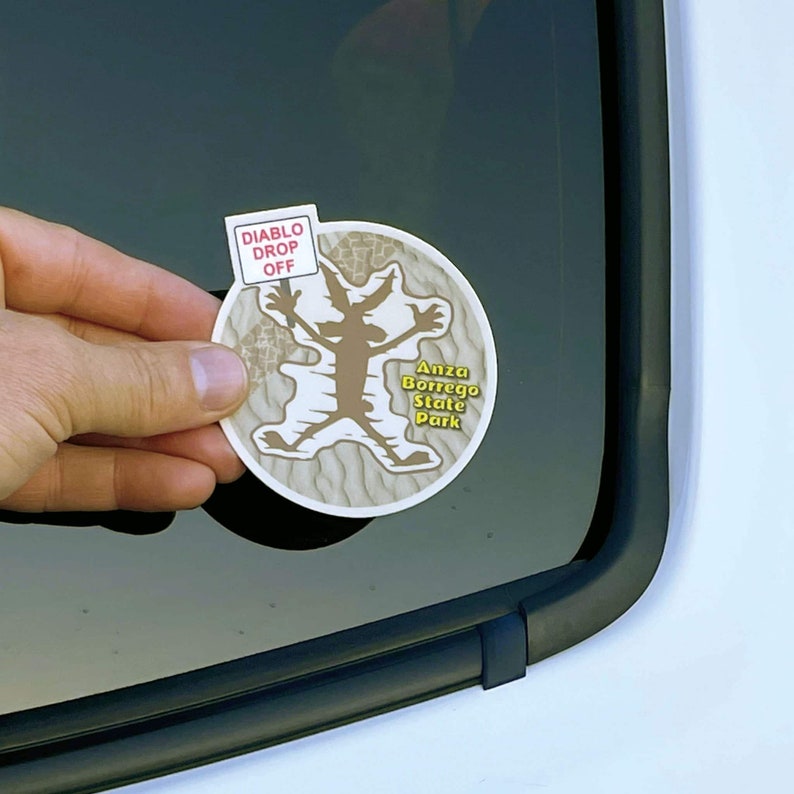 Diablo Drop-off Sticker - Etsy
