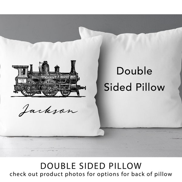 Train Pillow - Etsy