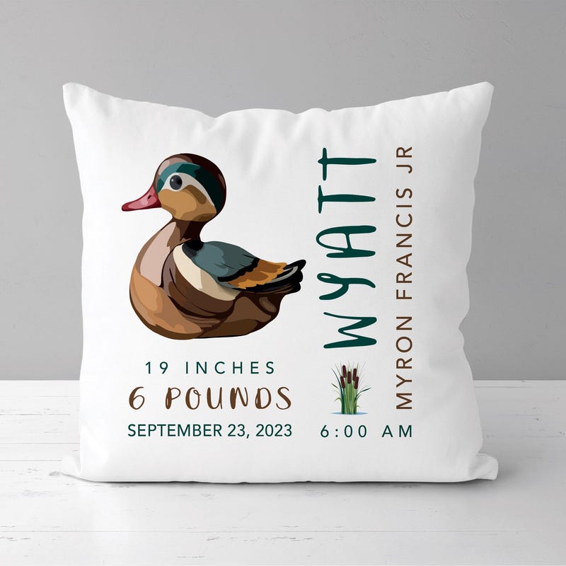 Duck Pillow - Etsy