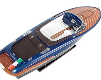 Wooden Model Italian Speed Boat - Etsy