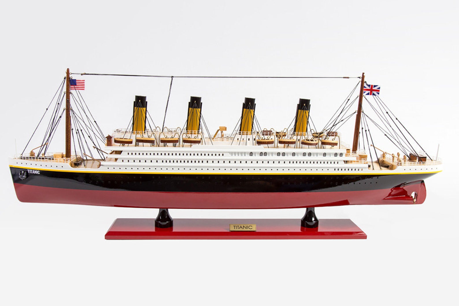 RMS TITANIC Model Titanic Model Cruise With LIGHTS 80cm - Etsy Canada