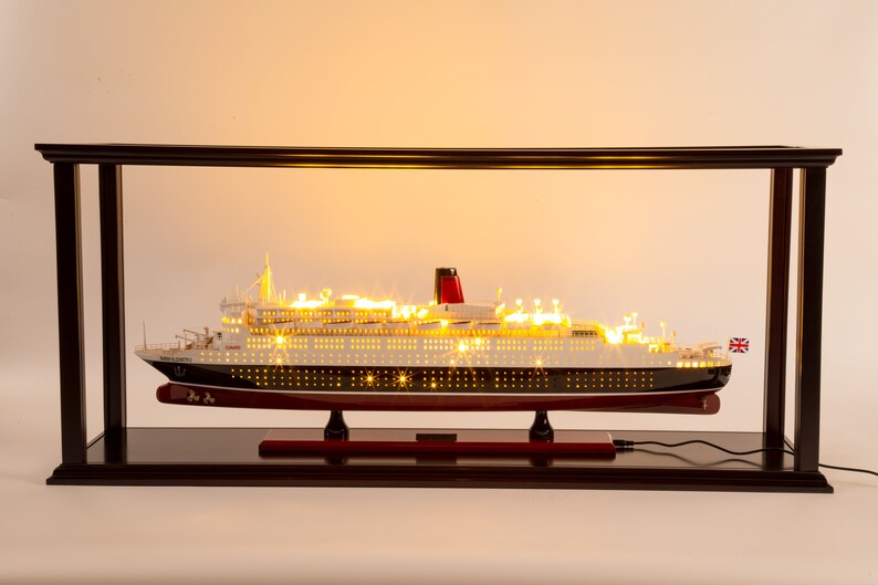 Queen Elizabeth II Model Cruise With LED Lights 80cm - Etsy