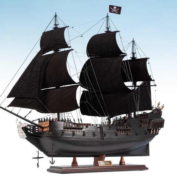 Black Pearl Model Ship - Etsy