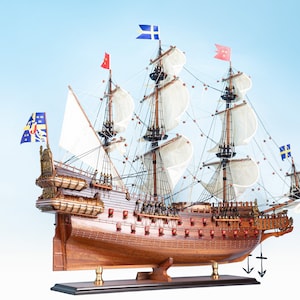 Vasa (wasa) 34" Handcrafted Wooden Model Tall Ship Boat - Wooden Ship ...