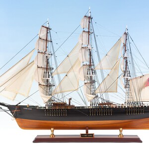 Flying Cloud Clipper Ship Model 35.4" - American Clipper Ship - Wooden ...