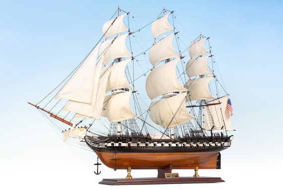 Uss Constitution Model Wooden USS Constitution Scale Model Ship 10