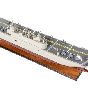 HMAS Canberra Aircraft Carrier Model 90cm - Wooden Warship Models ...