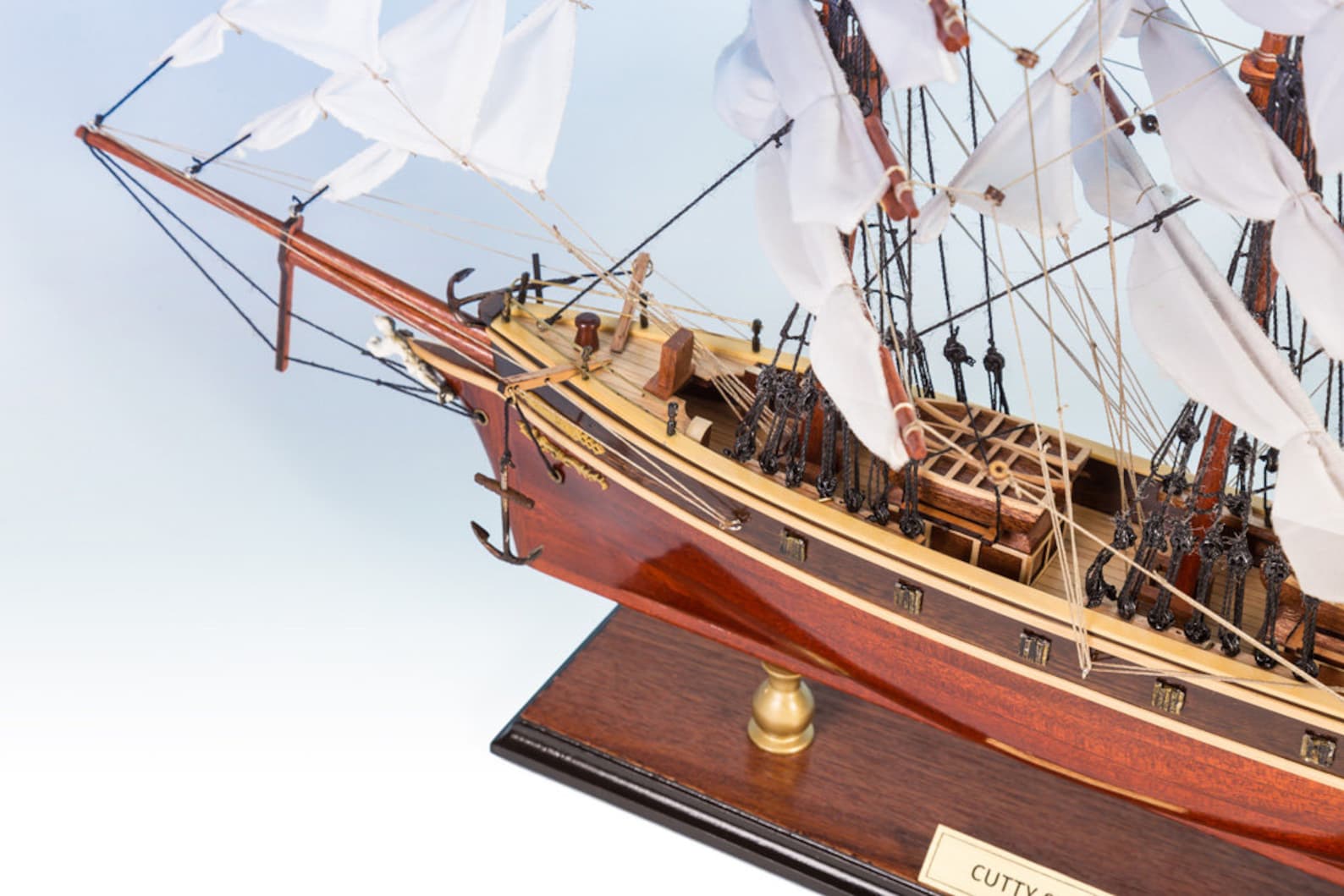 Cutty Sark 50cm Model Tall Ship Handcrafted Wooden Ship - Etsy