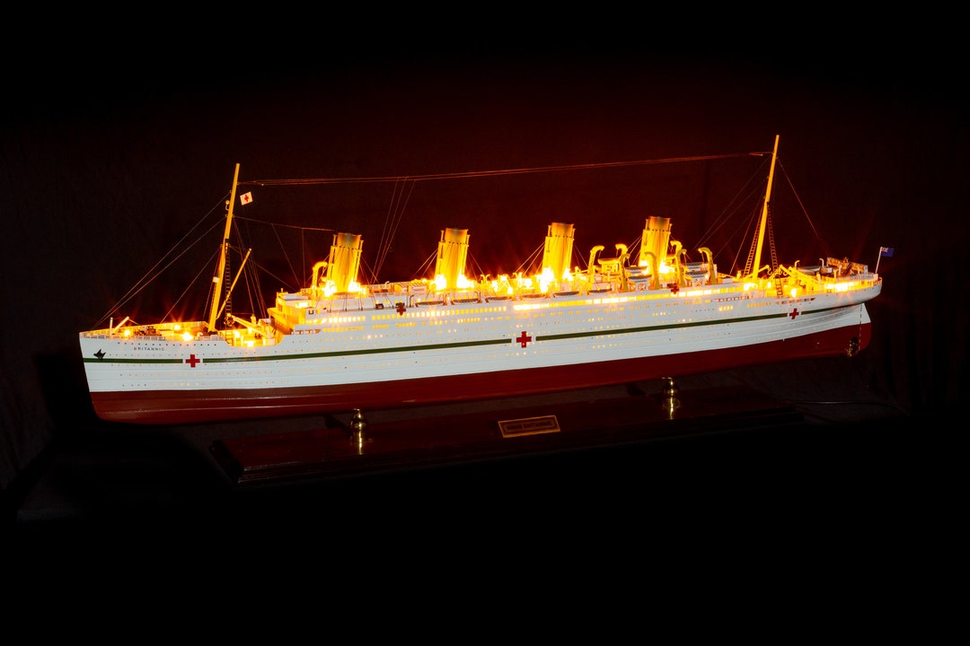 HMHS Britannic Model Cruise With LED Lights 100cm (39.3") Special ...
