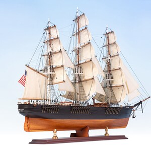 Flying Cloud Clipper Ship Model 35.4" - American Clipper Ship - Wooden ...
