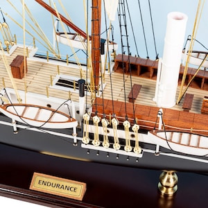Endurance Ship Model 29.5" - Sir Ernest Shackleton - Wooden Handcrafted ...