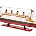 RMS TITANIC Model Titanic Model Cruise With LIGHTS 80cm 31.5 Wooden ...