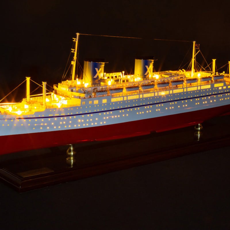 Ss America Model Ship - Etsy