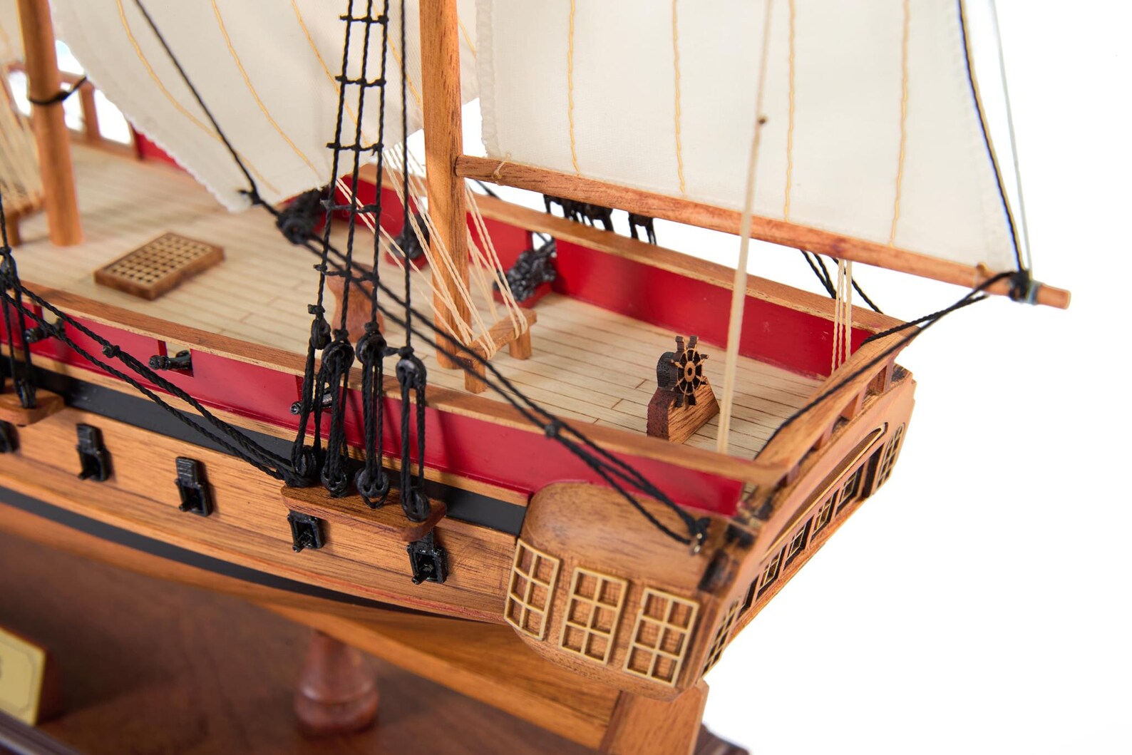 HMS Sirius Tall Ship Model 55cm (21.7") - Handcrafted Fully Assembled ...