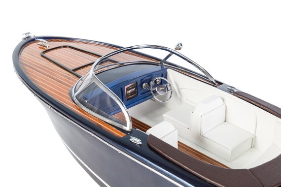 Small Wooden Speed Boat