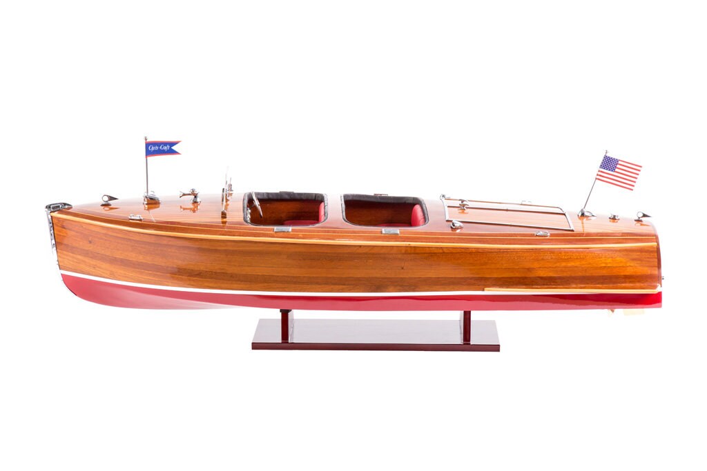 Chris Craft Barrel Back 1940 Model Speed Boat 75cm (29.5 ...