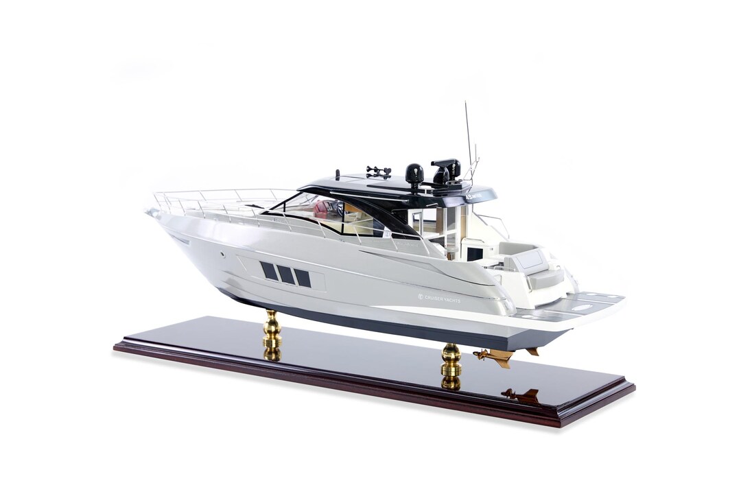 Cruisers 45 Cantius Boat Model 61cm (24") - Wooden Boat Model, Super ...