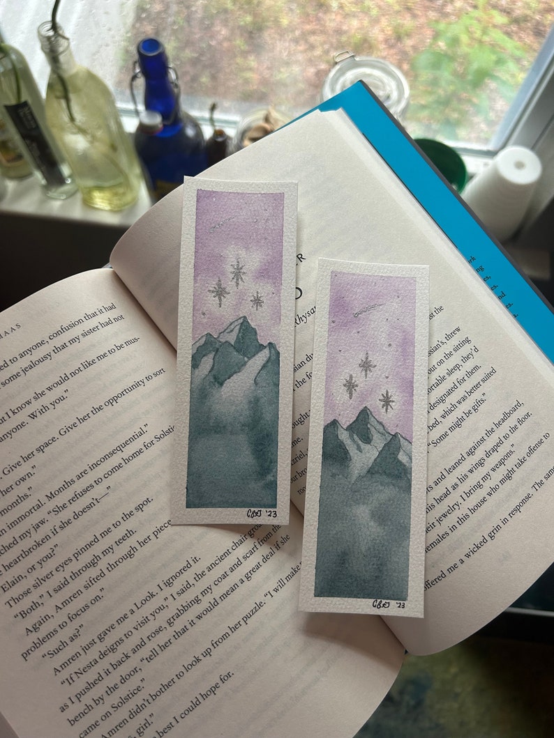Ramiel Mountain Bookmark - Etsy