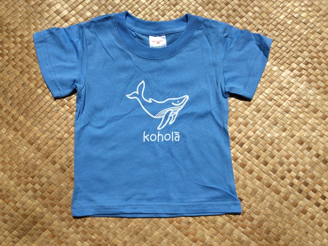 Kohola (whale) Children's T-shirt - Etsy