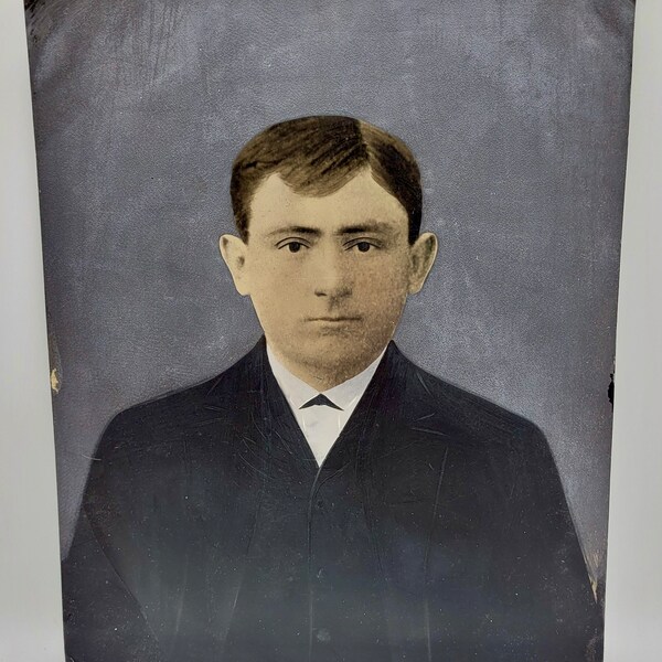 Painted Tintype - Etsy