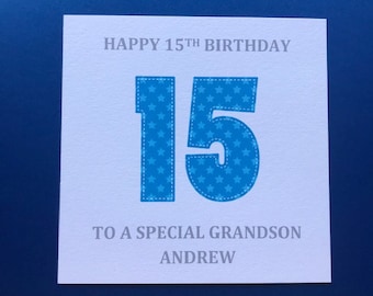 Grandson 14th Birthday Card | Etsy UK