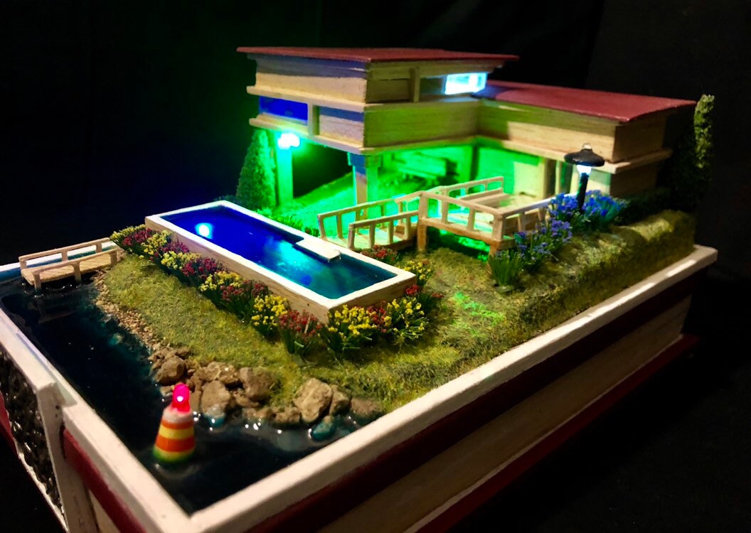 Miniature Lake house fully furnished. (The Lake House)