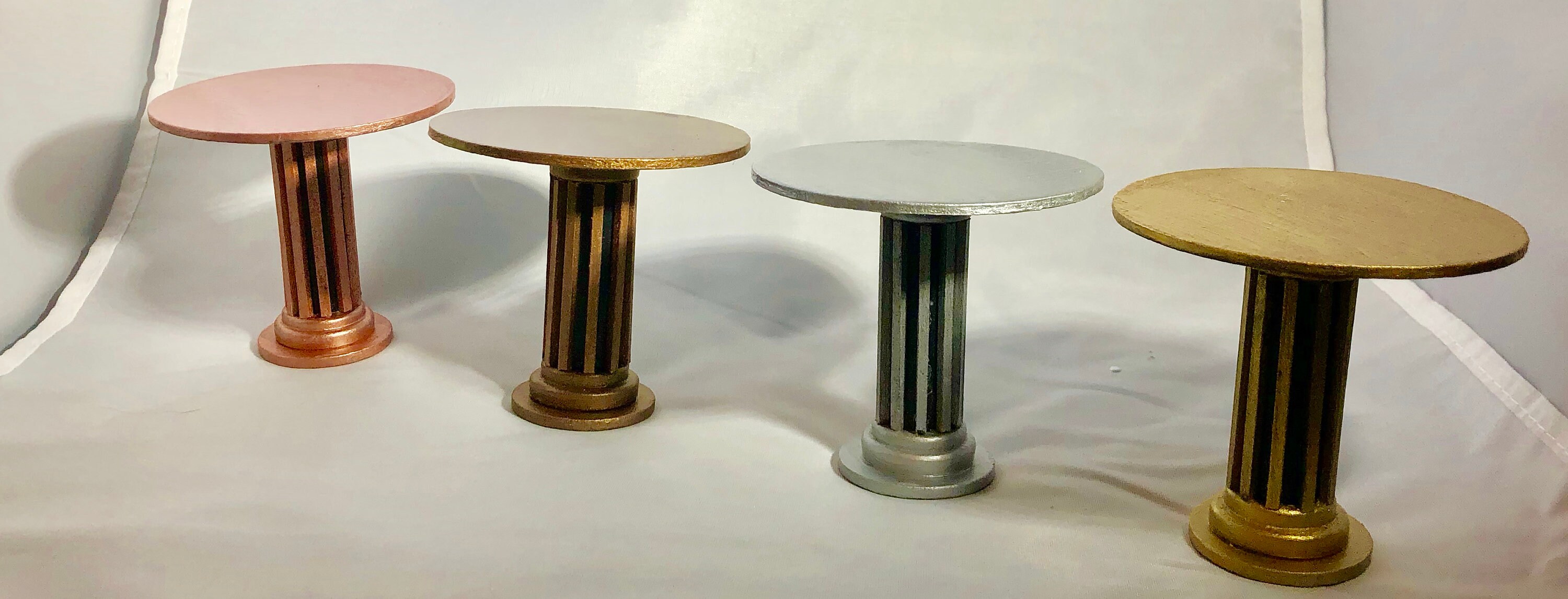 1:12 scale foyer tables, small tables miniature tables, tiny tables