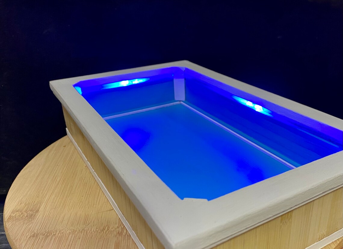 Custom Order Miniature Swimming Pool With Lights. - Etsy