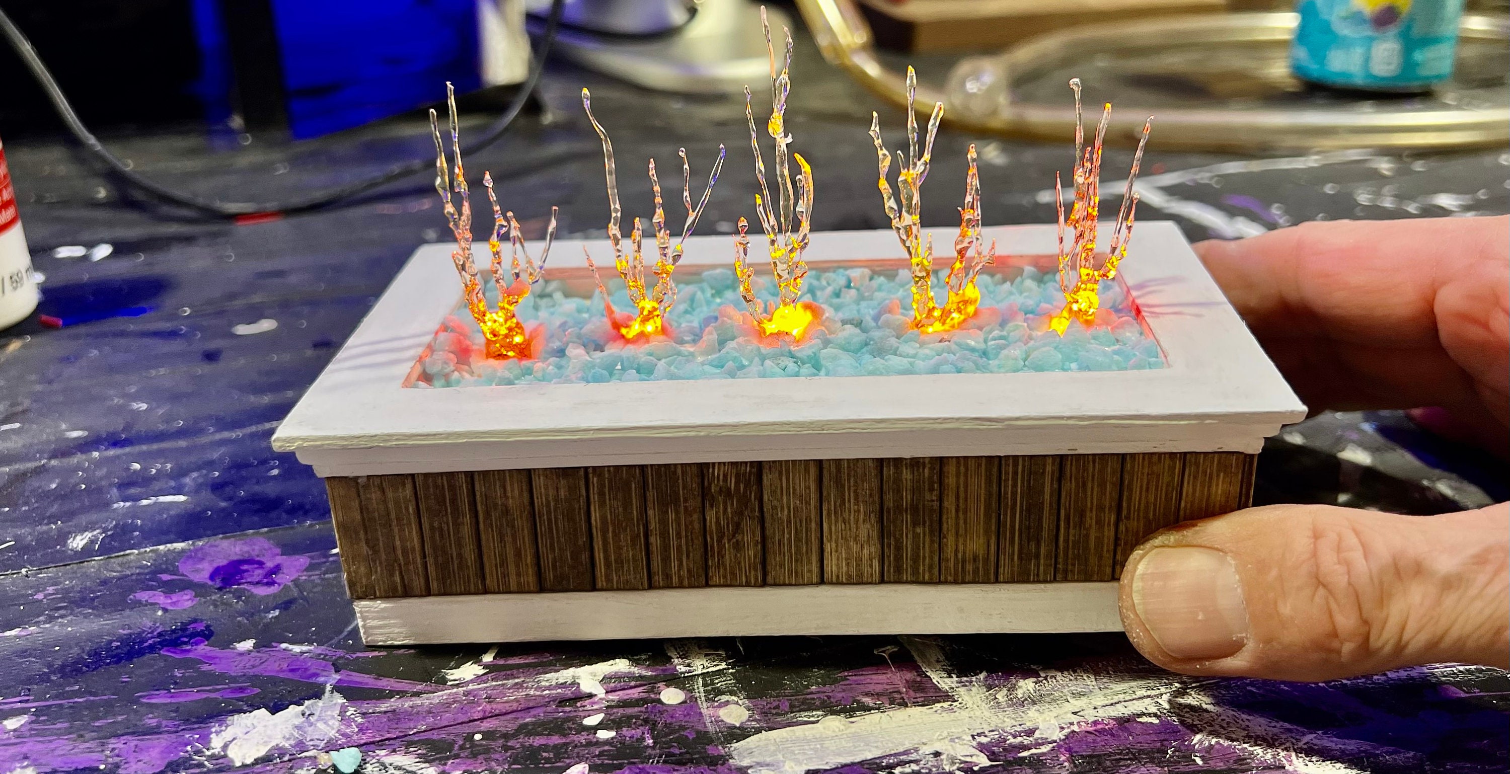 Custom order, Miniature firepits, dollhouse firepits, tiny firepit ...