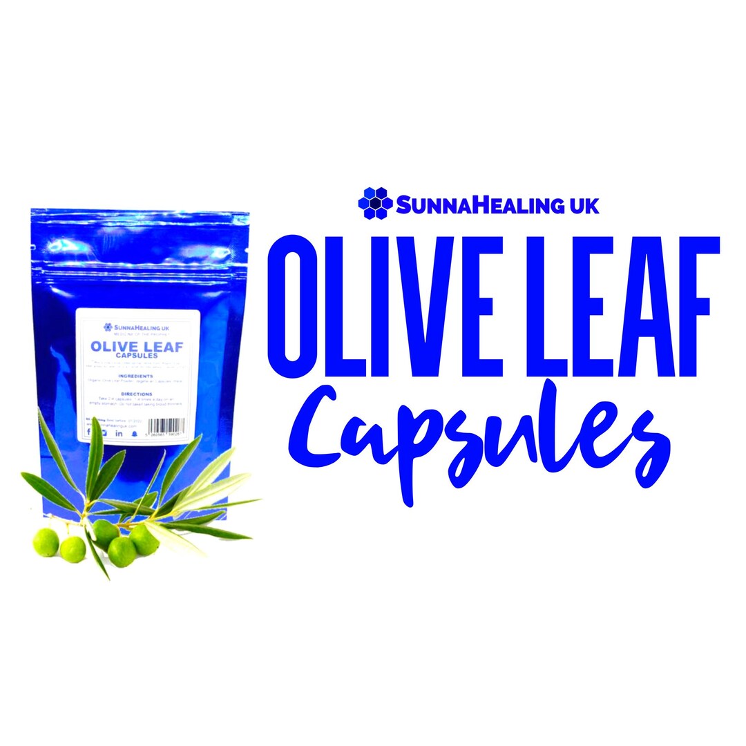 Olive Leaf Capsules organic - Etsy
