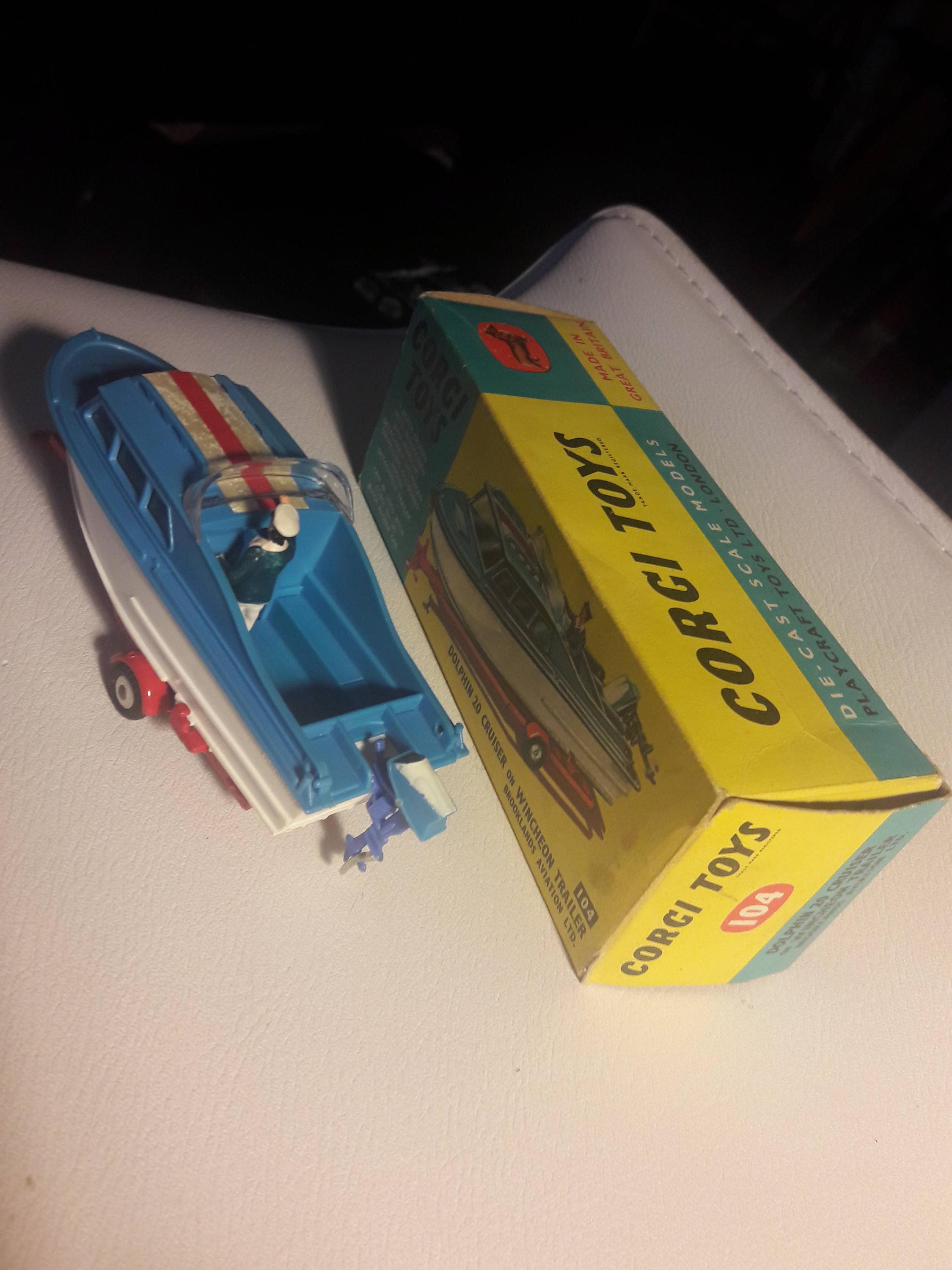 Corgi 104 Boat DOLPHIN CRUISER - Etsy